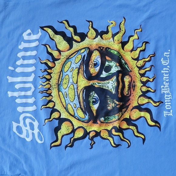 Sublime | Tops | New Sublime Blue Tshirt | Poshmark